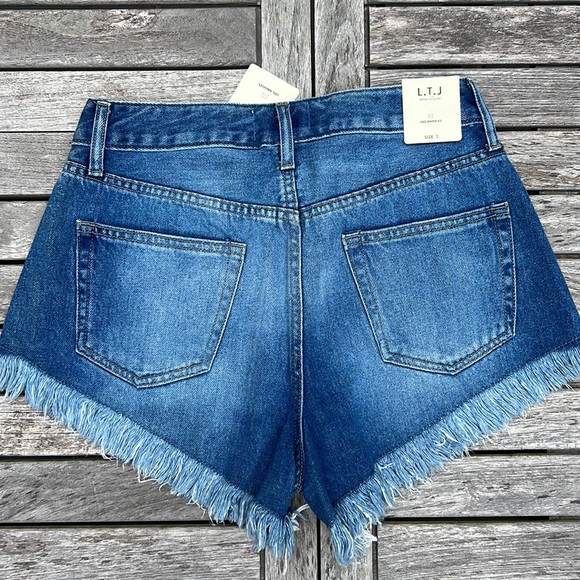 LTJ | Shorts | Nwt Ltj Letter To Juliet Frayed Hem Cut Off Small | Poshmark